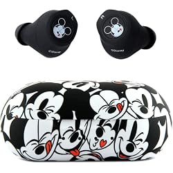 Amazon.com: Disney Mickey Mouse Bluetooth Earbuds with Charging Case ...