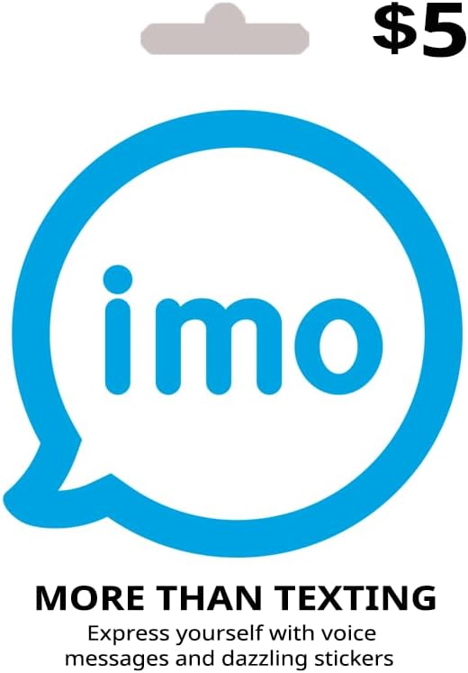 imo: USD 5 [Top up Card] [Digital Code] : Buy Online at Best Price in ...