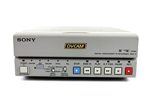 SONY DSR-11 DVCAM Digital Videocassette Recorder (Discontinued by ...