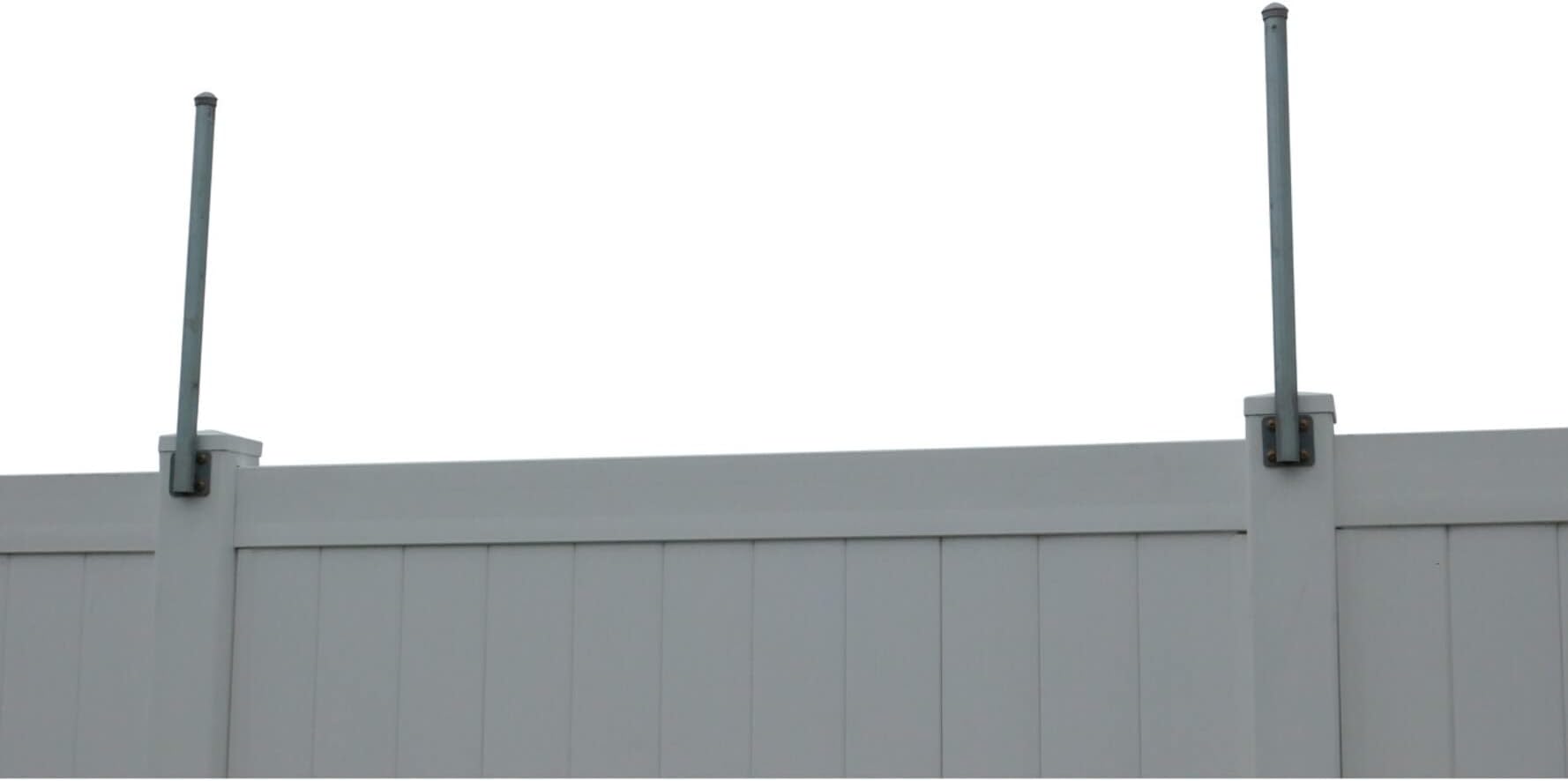 Amazon.com : Vinyl Fence Warehouse - 8ft Vinyl Pocket Rails for Privacy ...