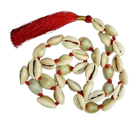 Buy Vighnaharta Ganesh Kaudi Mala Necklace Jaapmala for Meditation ...