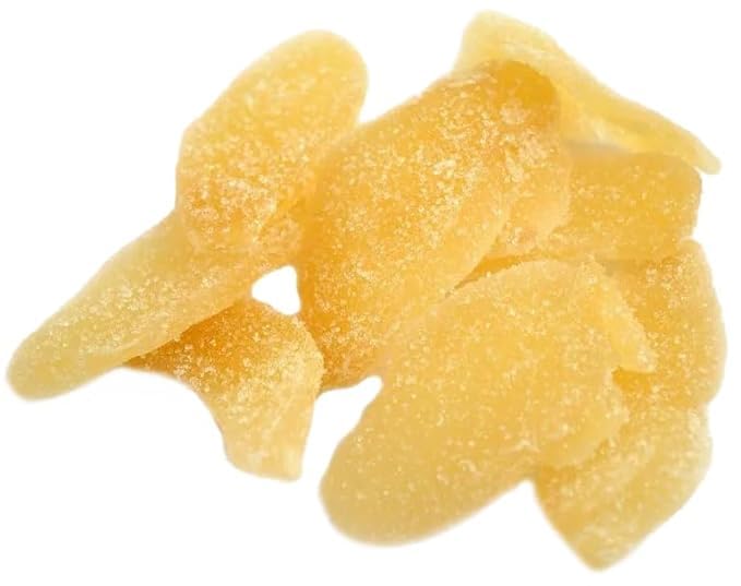 Amazon.com: WOODCHA Crystallized Ginger Slices, Ginger Chews, Ginger ...