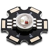 Amazon.com: LEDGUHON 5Pcs 3W 660nm Red Super Bright Intensity 3535 SMD ...