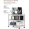 Amazon.com: Simple Deluxe Heavy Duty 3-Shelf Shelving Unit, 24.02" D x ...