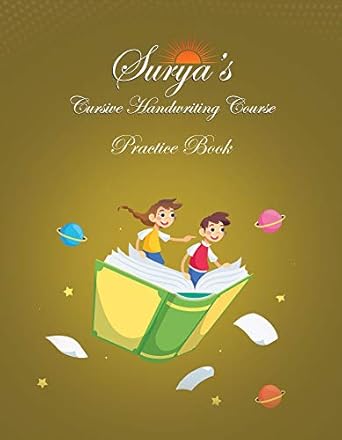 Buy Surya's Cursive Handwriting Course - Practice Book Book Online at ...