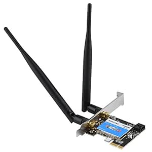 Amazon.in: Buy PCIE Network Card,433Mbps Dual Band 2.4G/5G + Bluetooth ...