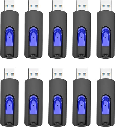 Amazon.com: JUANWE 64GB Flash Drive 10 Pack USB Flash Drive Glide Pen ...