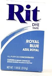 Rit Tinte en Polvo Concentrado, Azul, 31.9g, 31 : Amazon.es: Hogar y cocina
