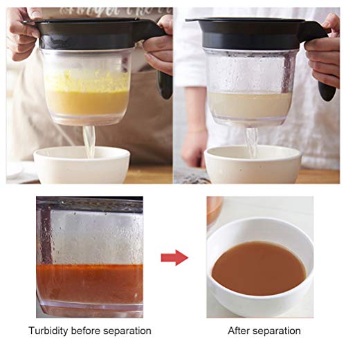 Ububiko Fat separating jug Fat jug for skimming fat from sauces and ...