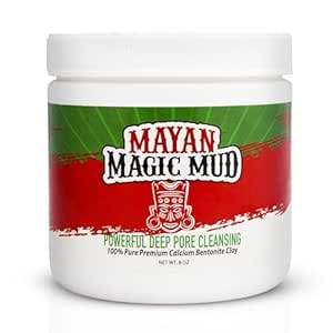 Amazon.com : Mayan Magic Mud Powerful Deep Pore Cleansing Clay 8.0oz ...