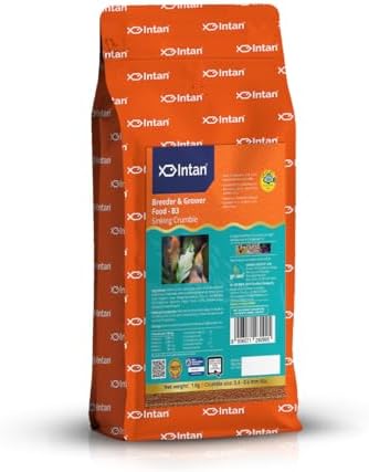 Growel Intan Breeder & Grower Food - B3 (0.4-0.6mm Slow Sinking Crumble ...