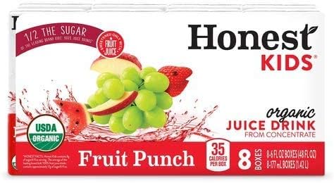 Amazon.com : Honest Kids Variety Pack Organic Fruit Juice Drink, 675 fl ...