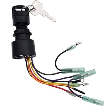 Boat Ignition Switch with Key, for Mercury Mariner Outboard Motor ...