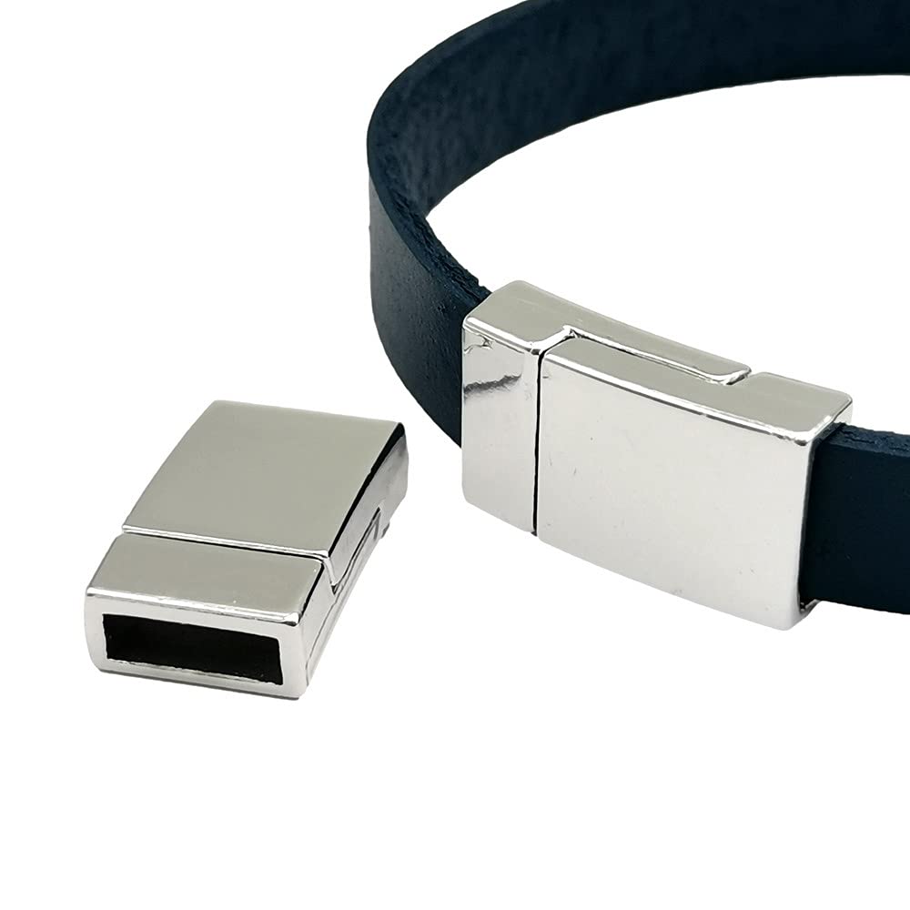 Amazon.com: 10 Pieces 10mm Flat Magnetic Clasps and Closure for ...