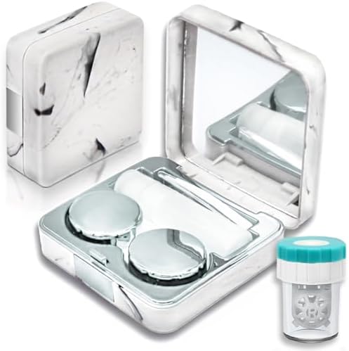 Amazon.com: Vastsoon Contact Lens Case with Cleaner Washer, Portable ...