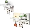 Amazon.com: Rebee Vision Farmhouse Key Holder Wall Mount - Decorative ...