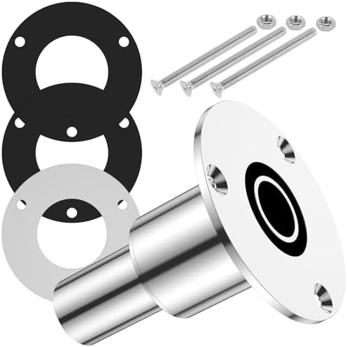 Stainless Steel 316 Straight Thru Hull Exhaust Skin, Fitting 24mm Tube ...