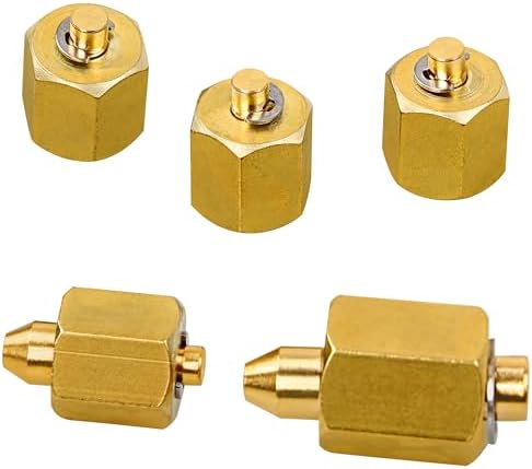 Amazon.com: Misakomo 10810 Injector Rail Fuel Line Cap Set - 5 Pcs Rail ...