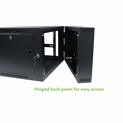 Buy NavePoint 9U Server Cabinet with Hinged Back - 23.6” Deep, 9U ...