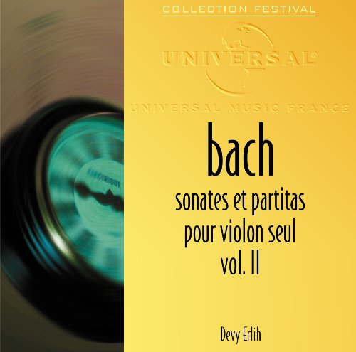 Amazon.co.jp: バッハ：無伴奏ヴァイオリン・ソナタ Vol.2 : Devy Erlih: デジタルミュージック