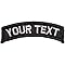 Amazon.com: Custom Text Tab Patch W/Hook Fastener Patch (Navy Blue ...