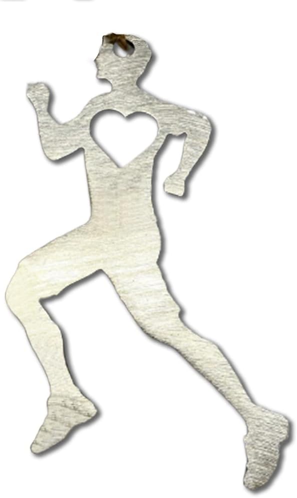 Amazon.com: Runner Ornament, Running Christmas Ornaments, Marathon ...