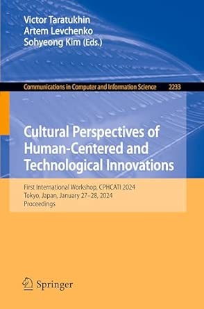 Amazon.com: Cultural Perspectives of Human-Centered and Technological ...