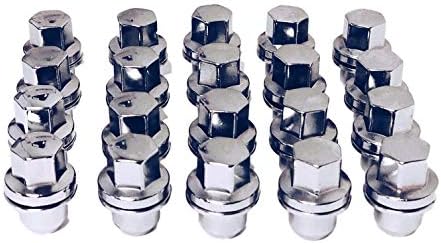 Amazon.com: Set of 20 Eisen Performance Black OEM Factory Style Lug ...