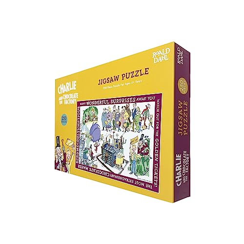 Roald Dahl U08495 Charlie and the Chocolate Factory 250 piece Jigsaw ...