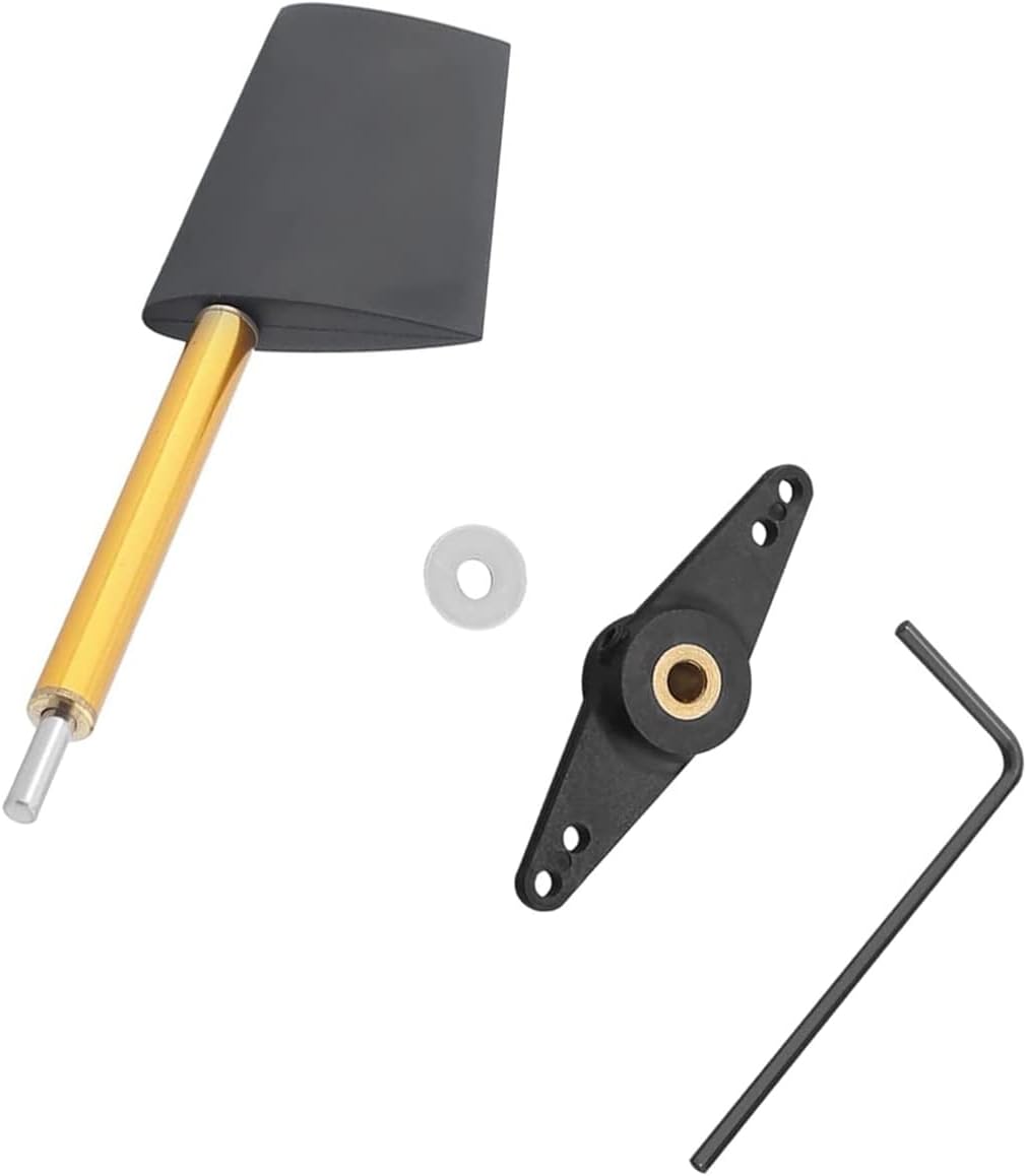 Amazon.com: Heyiarbeit RC Boat Rudder with Straight Servo Arm 44mm ...
