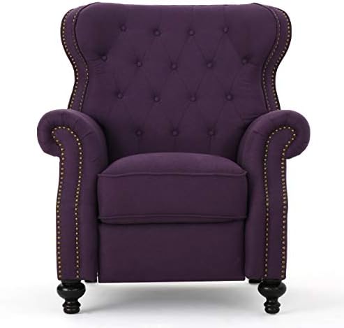 Amazon.com: Great Deal Furniture GDFStudio Tufted Wingback Recliner ...
