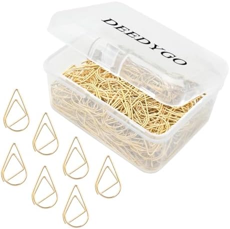 Amazon.com: Flower Paper Clips 100pcs, White Rose Shape Paper Clips ...