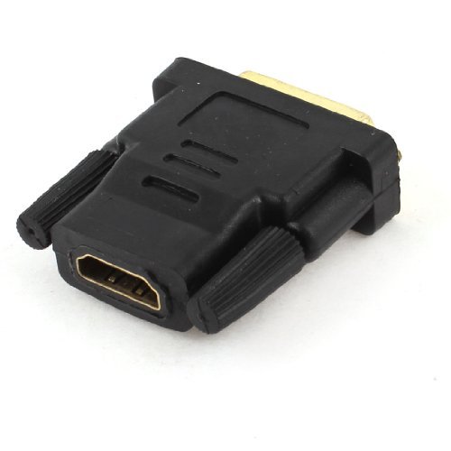 Audio Computer TV DVI-I Dual Link 24+5 Female to HDMI 19 Pin Male ...