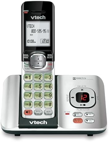 Amazon.com: Panasonic Cordless Phone with Call Block and Answering ...