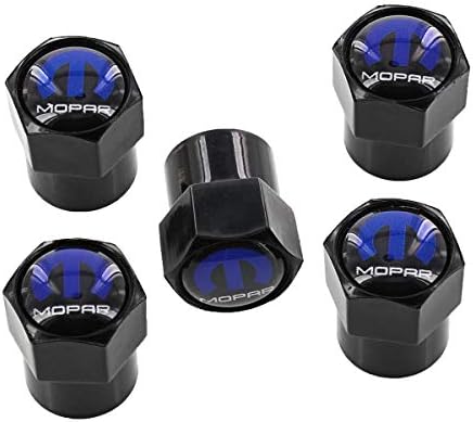 Amazon.com: Dodge Ram Black Tire Valve Stem Caps Covers (Pack of 5 ...