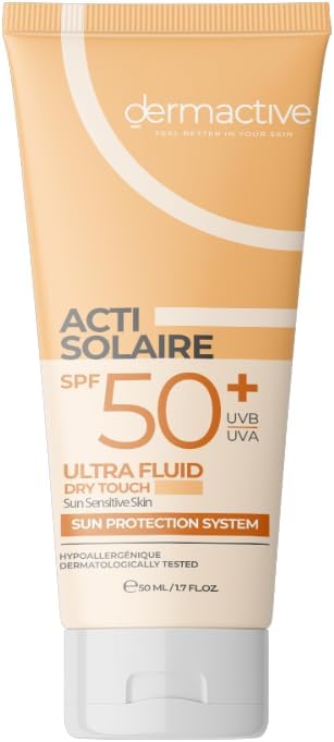 DERMACTIVE Acti-Solaire SPF50+ UVB/UVA Ultra Fluid Light Tinted – 50ml ...