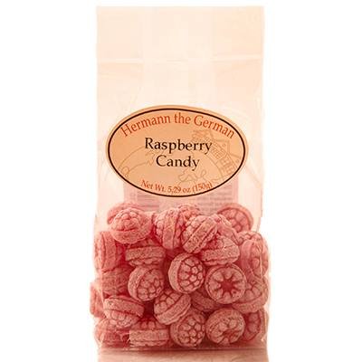 Amazon.com: Hermann the German Himbeer Bonbons 150g (Raspberry Candy 5 ...