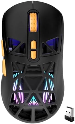 Amazon.com: SOLAKAKA SM600 Honeycomb Shell Gaming Mouse Wireless,8000 ...