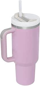 Amazon.com: NovaSip 40 oz Tumbler With Handle and Straw Lid Insulated ...