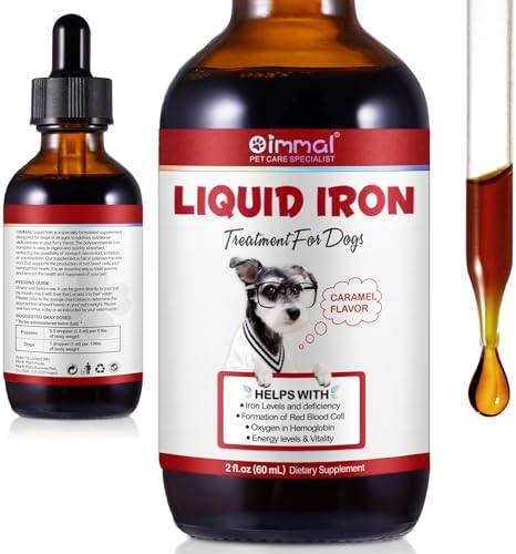Amazon.com : Iron Supplements for Dogs, Liquid Iron for Dogs with ...