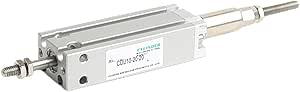 Amazon.co.jp: 磁気調整ストローク付ミニフリー取付シリンダ CDU10-10D-10 CDU16-20D-20 CDU20-30D ...
