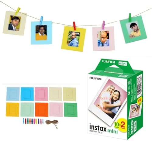 Buy Fujifilm Instant Camera Accessories (20 Films Shot + Instax Paper ...