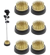 Amazon.com: Stainless Floral Frogs Kenzan, Round Metal Flower Frog Vase ...