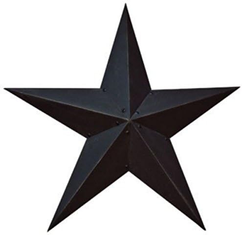 Amazon.com: CWI Gifts Metal Barn Star - 36 inch Galvanized Hanging Star ...