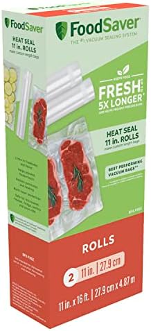 Amazon.com: FoodSaver Vacuum Sealer Bags for Extra Large Items, Rolls ...