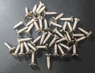 KT Hardware Solutions Stainless Steel Screws(CSK Head) - 13 mm X 6 (1/2 ...