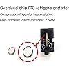 Amazon.com: MEETOOT 2pcs QP-02-4.7 PTC Refrigerator Start Relay 2 Pin ...