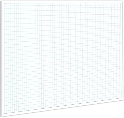 Amazon.com : Engineering Graph Paper Pads, 11x17 Quadrille 25 Sheets/50 ...