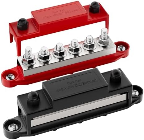 Amazon.com: IZTOSS 2Pcs 600 A Bus Bar 12 V Power Distribution Block 8 x ...