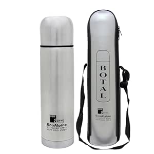 The Bottle Co. Stainless Steel Thermos Hot and Cold | Flip Lid 500ml Thermosteel | Double Wall ...